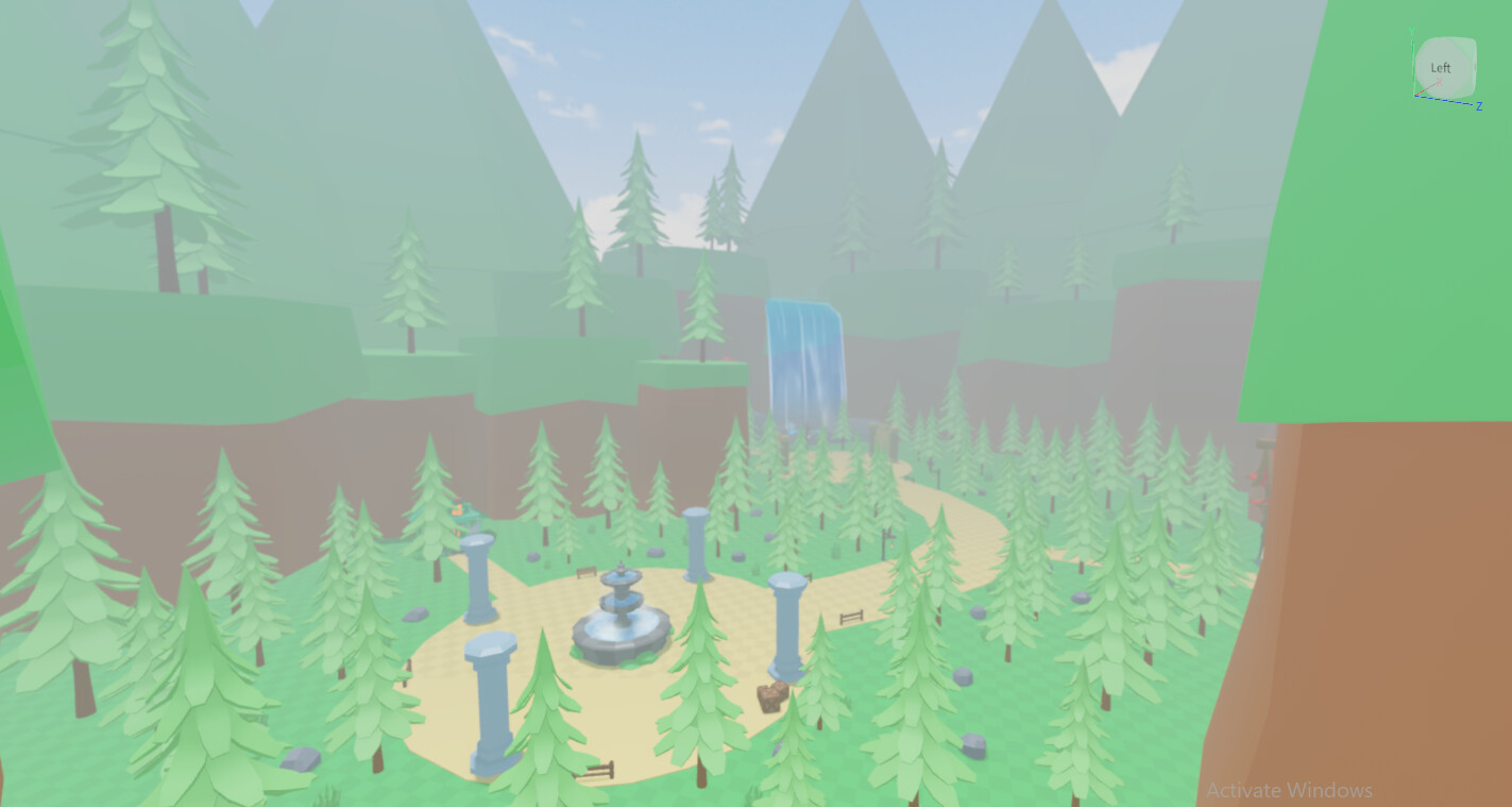ArtStation - Low Poly Roblox Map