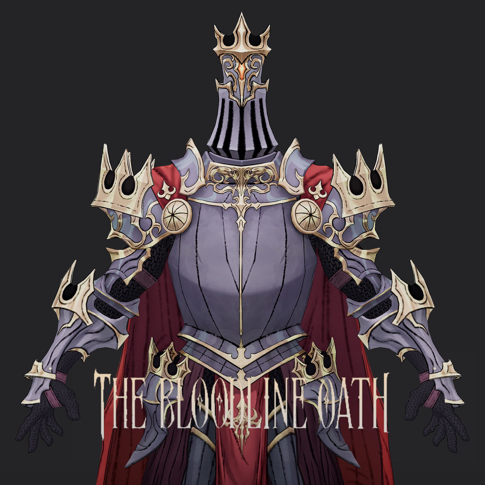 ArtStation - Royal Warden – Character for The Bloodline Oath by Lightning Games