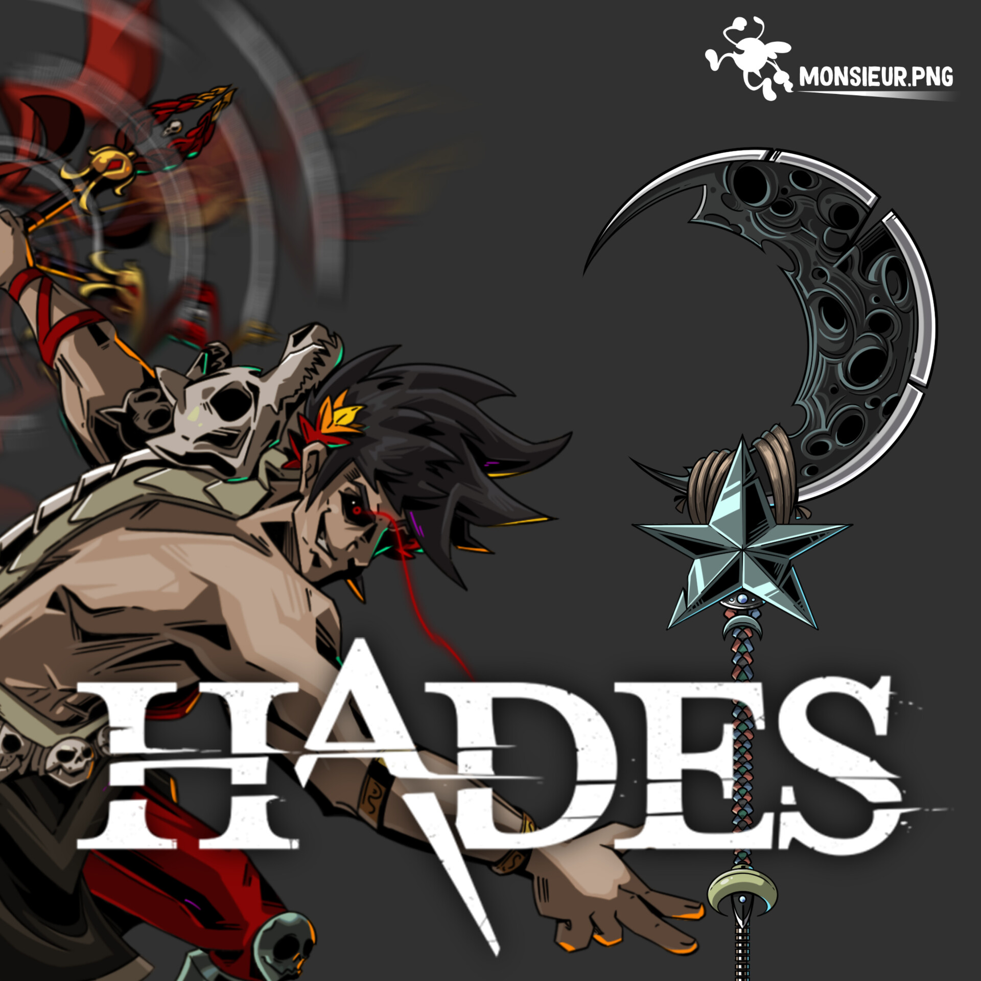 ArtStation - HADES: Double-edged weapons Mock-ups.