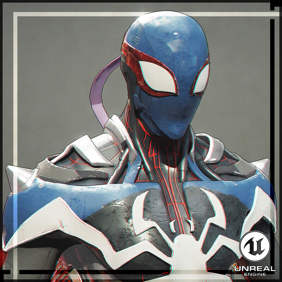 ArtStation - Spider-Ninja 3099 [Real-Time] [2023]