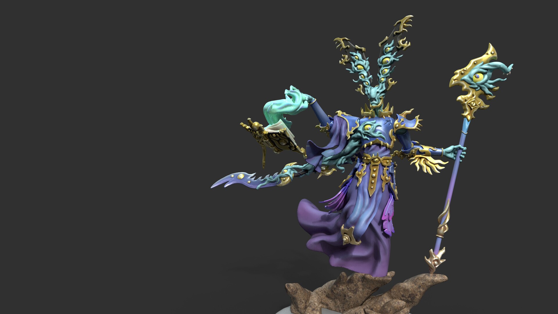 ArtStation - Gaunt Summoner Fan art Design