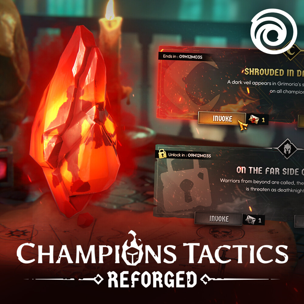 ArtStation - Champions Tactics Reforged - UI