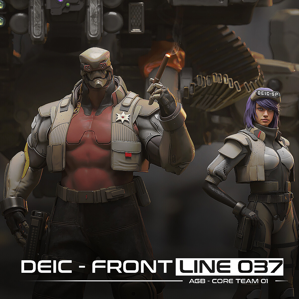ArtStation - DEIC - Brazilian Front Line 037