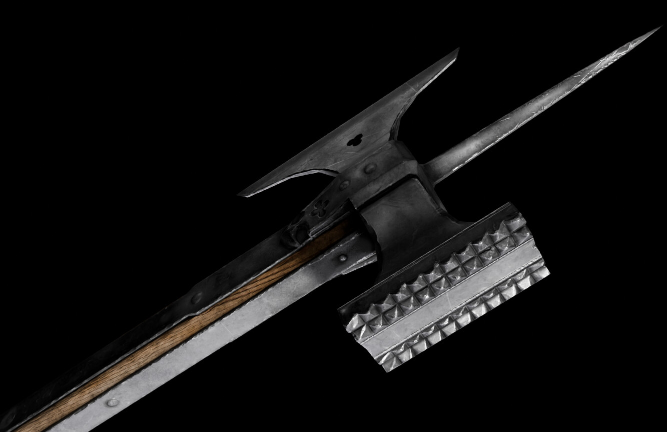 ArtStation - Poleaxe / Bec De Corbin
