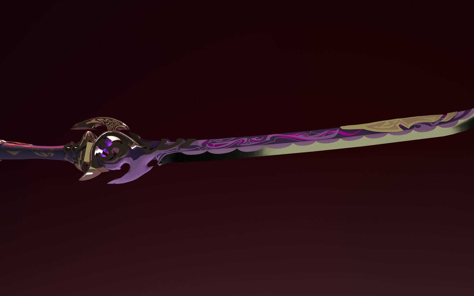 ArtStation - MISTSPLITTER REFORGED SWORD