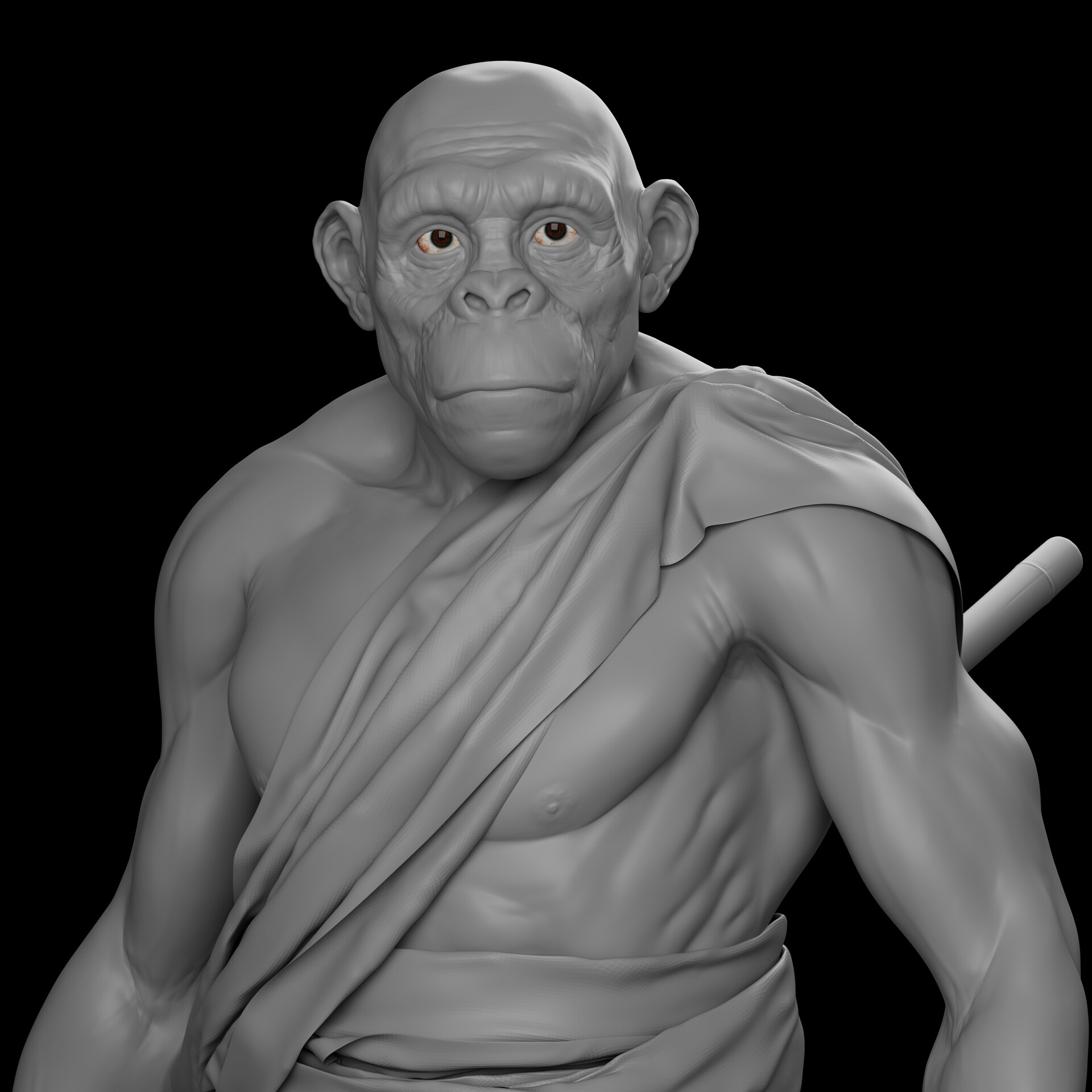 ArtStation - evolution - Chimp