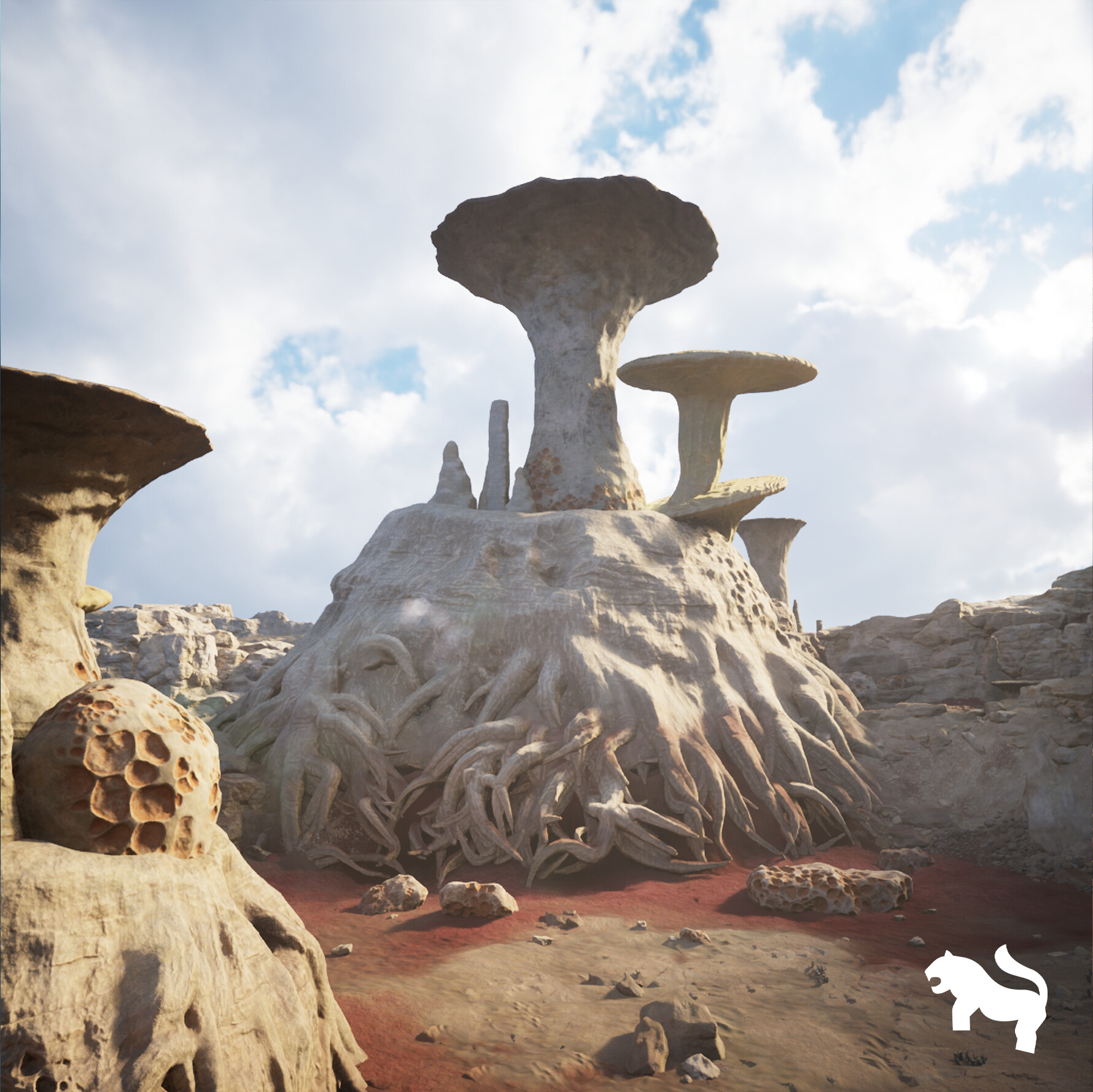 ArtStation - Desert Planet Environment