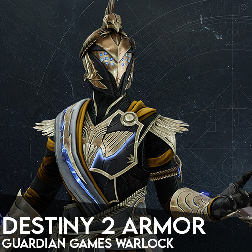 ArtStation - Destiny 2: Warlock Guardian Games Armor Integration