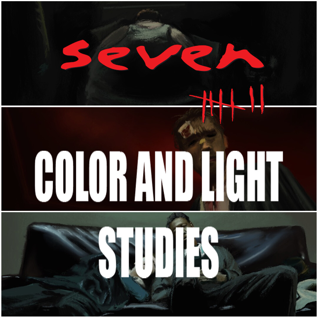 ArtStation - Seven Color and Light Study 01