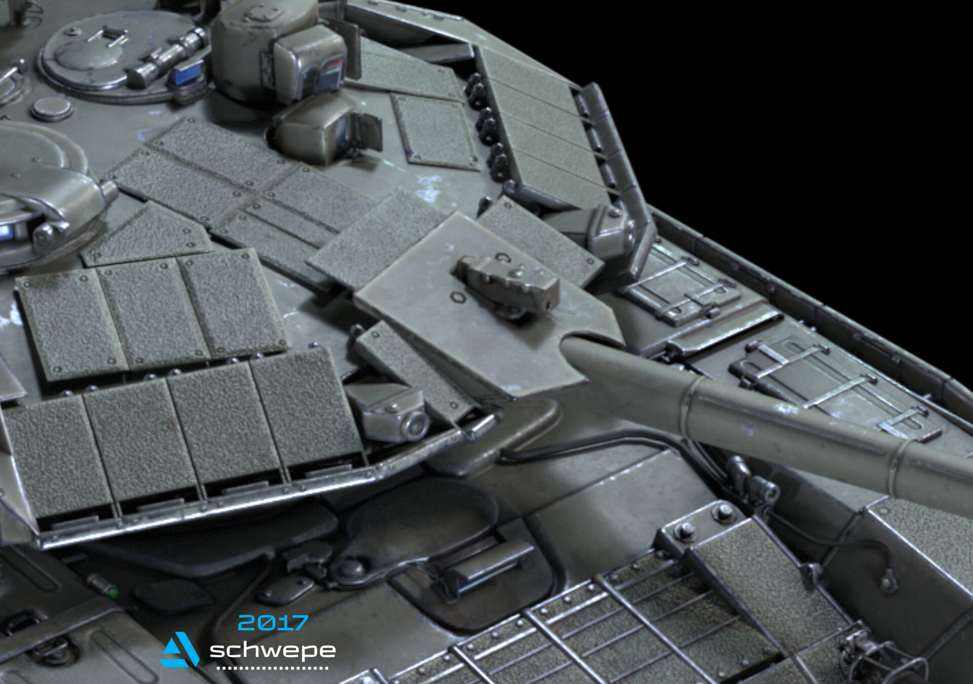 ArtStation - T - 90 M 2017