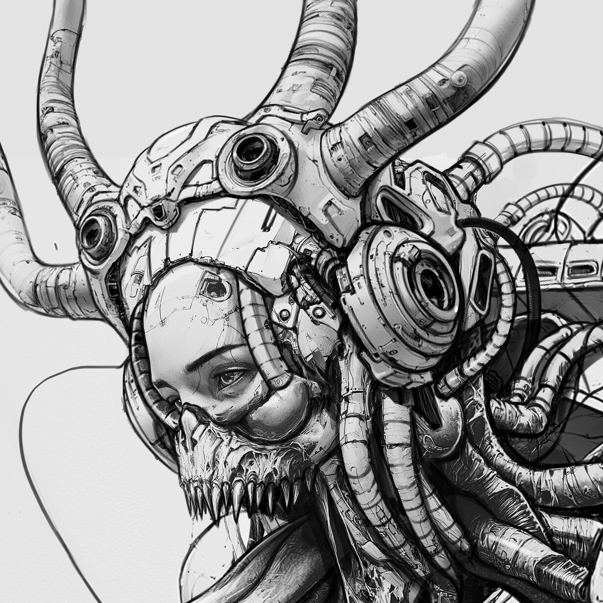 ArtStation - Cybernetic Horror