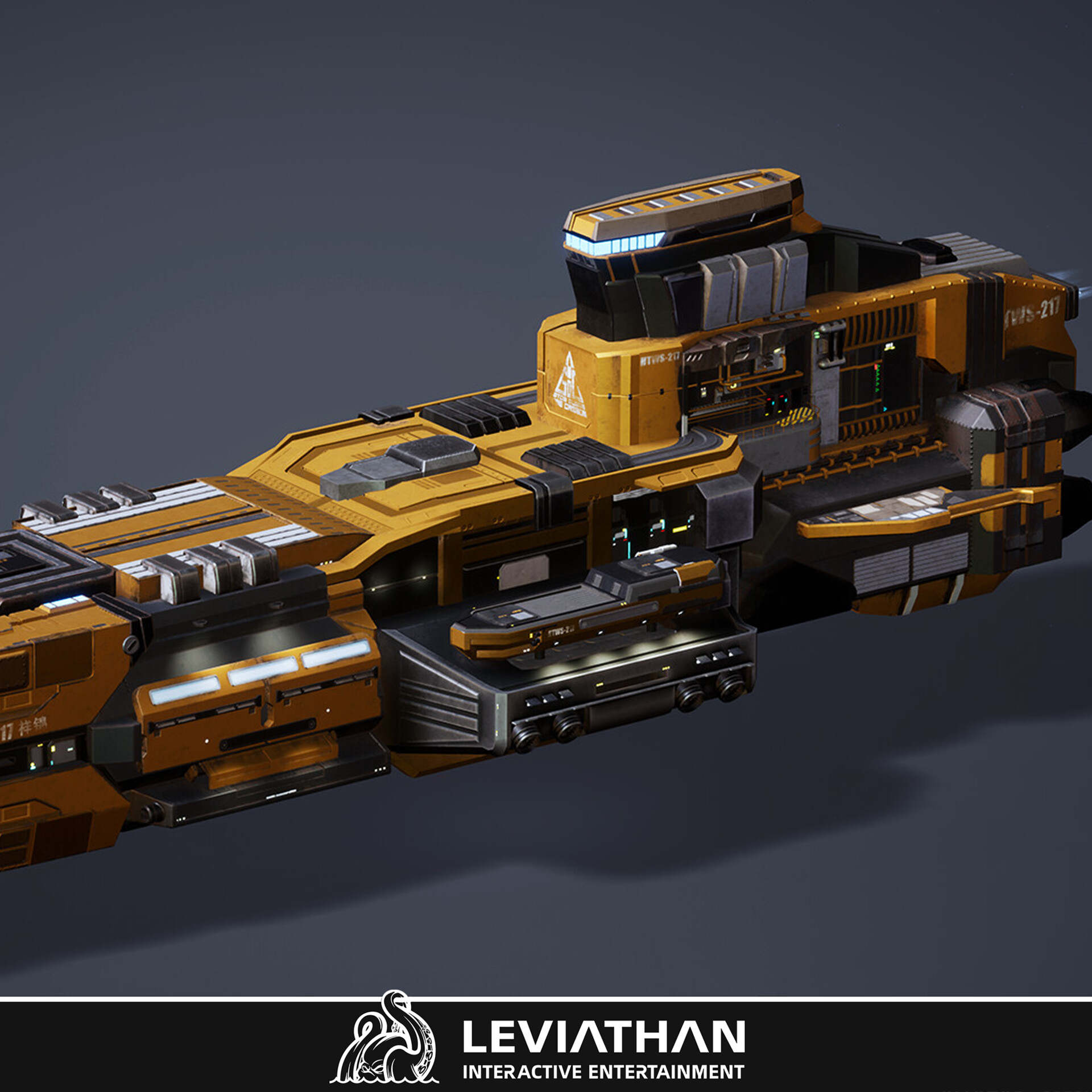 ArtStation - Arkwright Heavy Cruiser(Imitate the model)