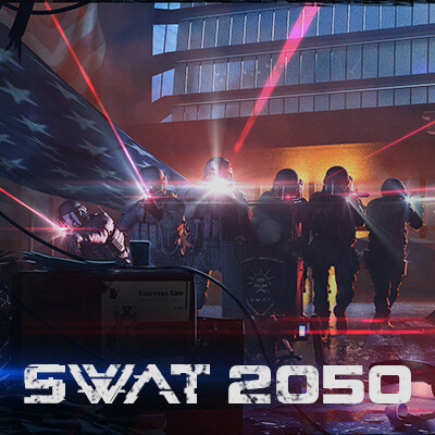 ArtStation - SWAT 2050 Interior Shot