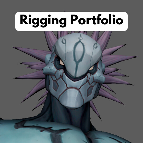 ArtStation - Strife from Darksiders Rigging