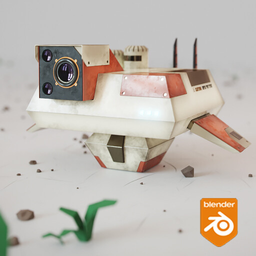 ArtStation - Hard-Surface Animation Study | CG Boost Robotic Planet