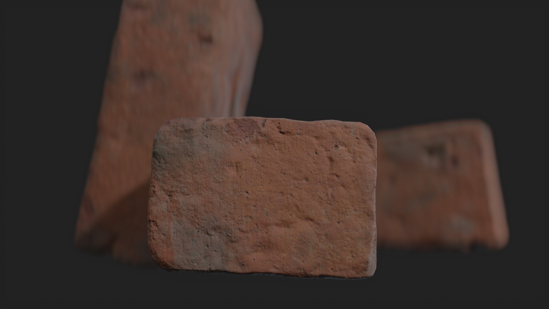 ArtStation - Brick Photogrammetry - Scan to Game Ready Asset