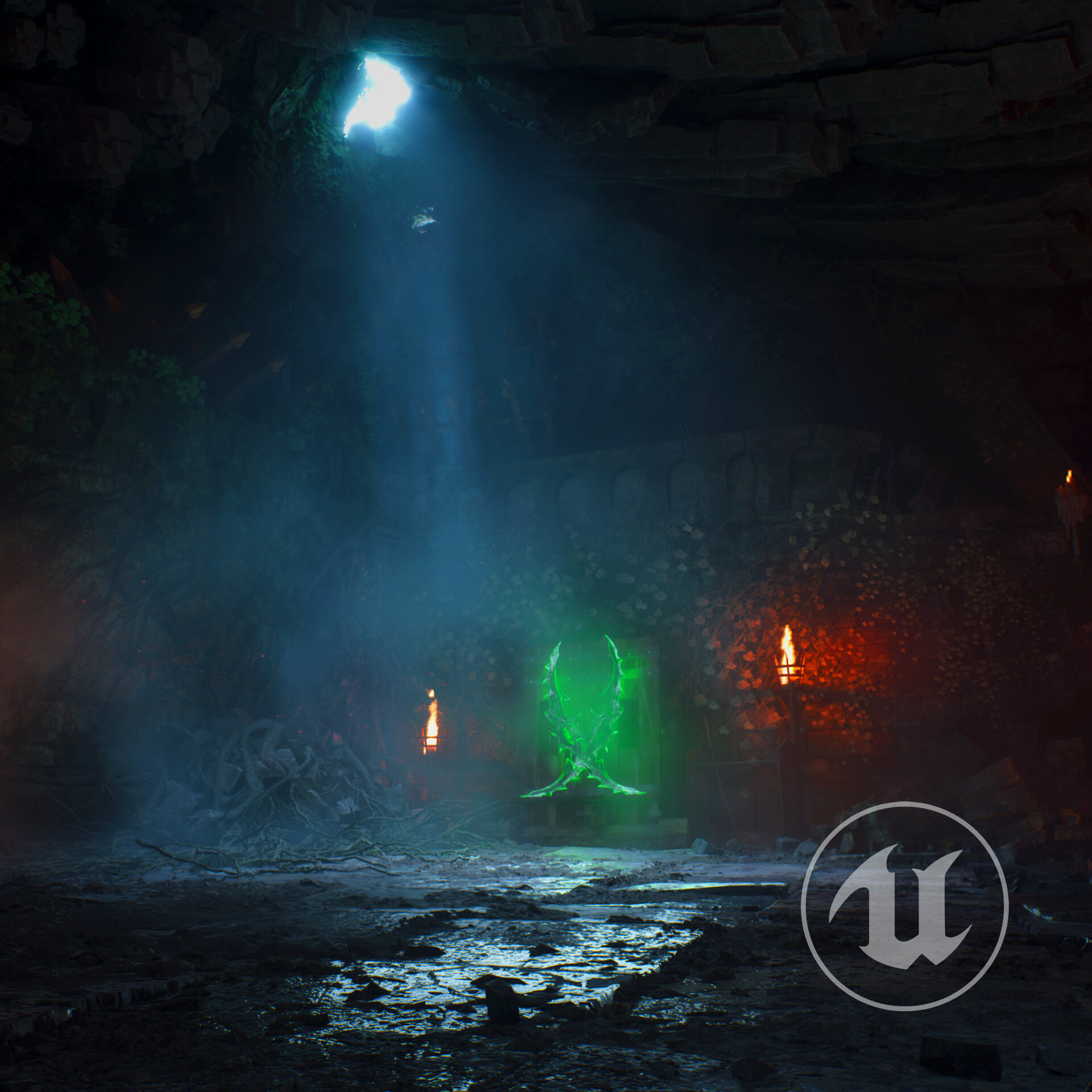 ArtStation - Armory with Demon Hunter Blades