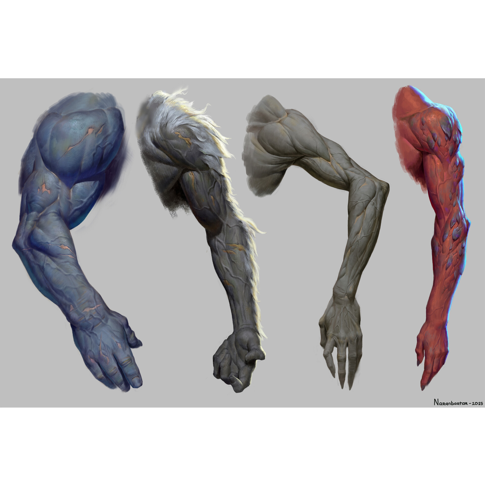 ArtStation - Stylized arms