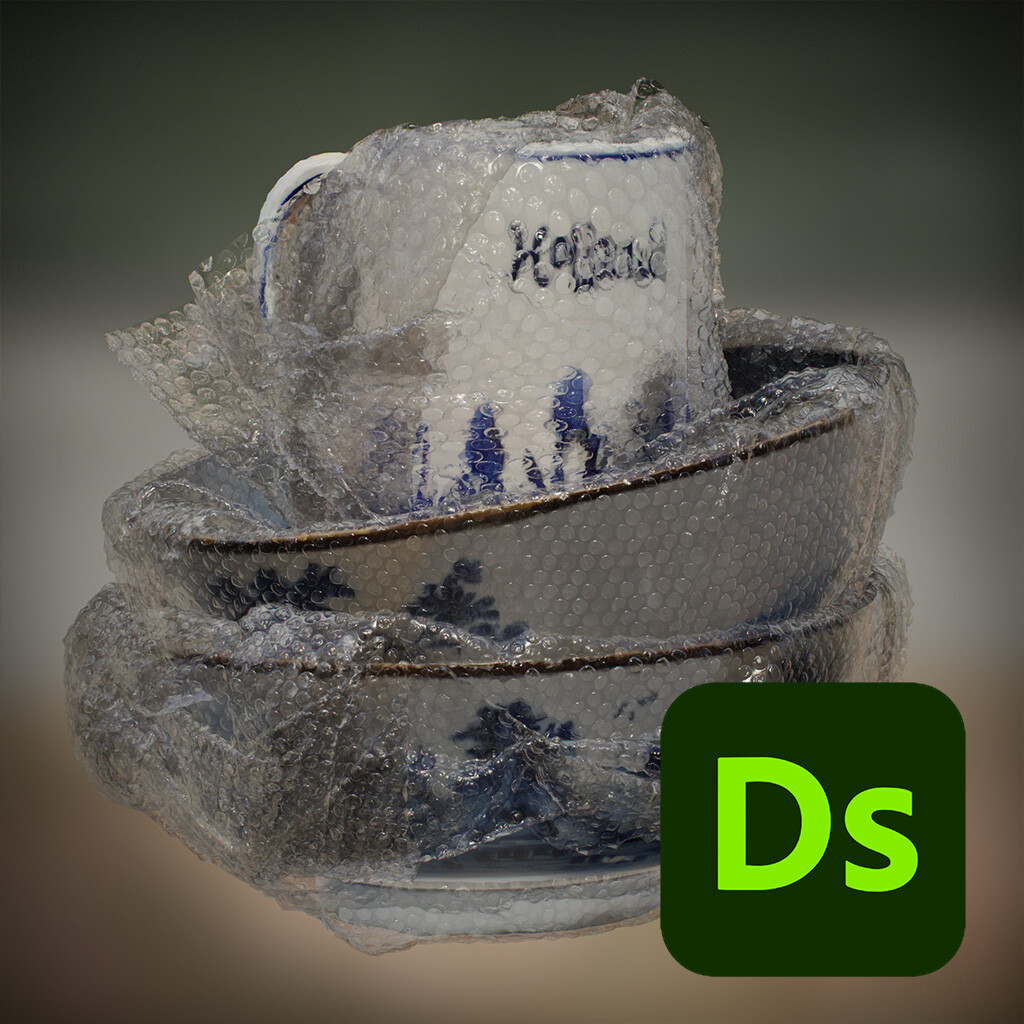 ArtStation - Bubble Wrap Material