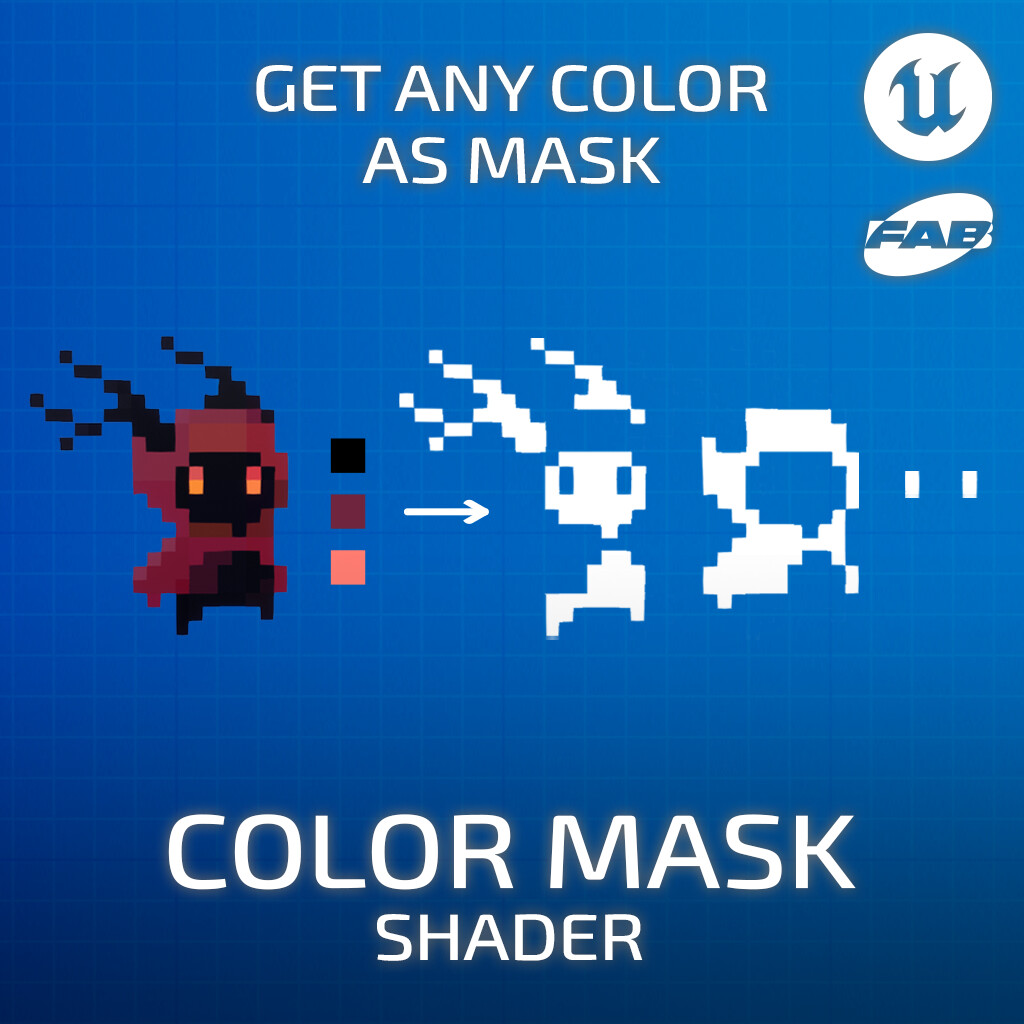 ArtStation - Procedural Color Mask Shader UE5
