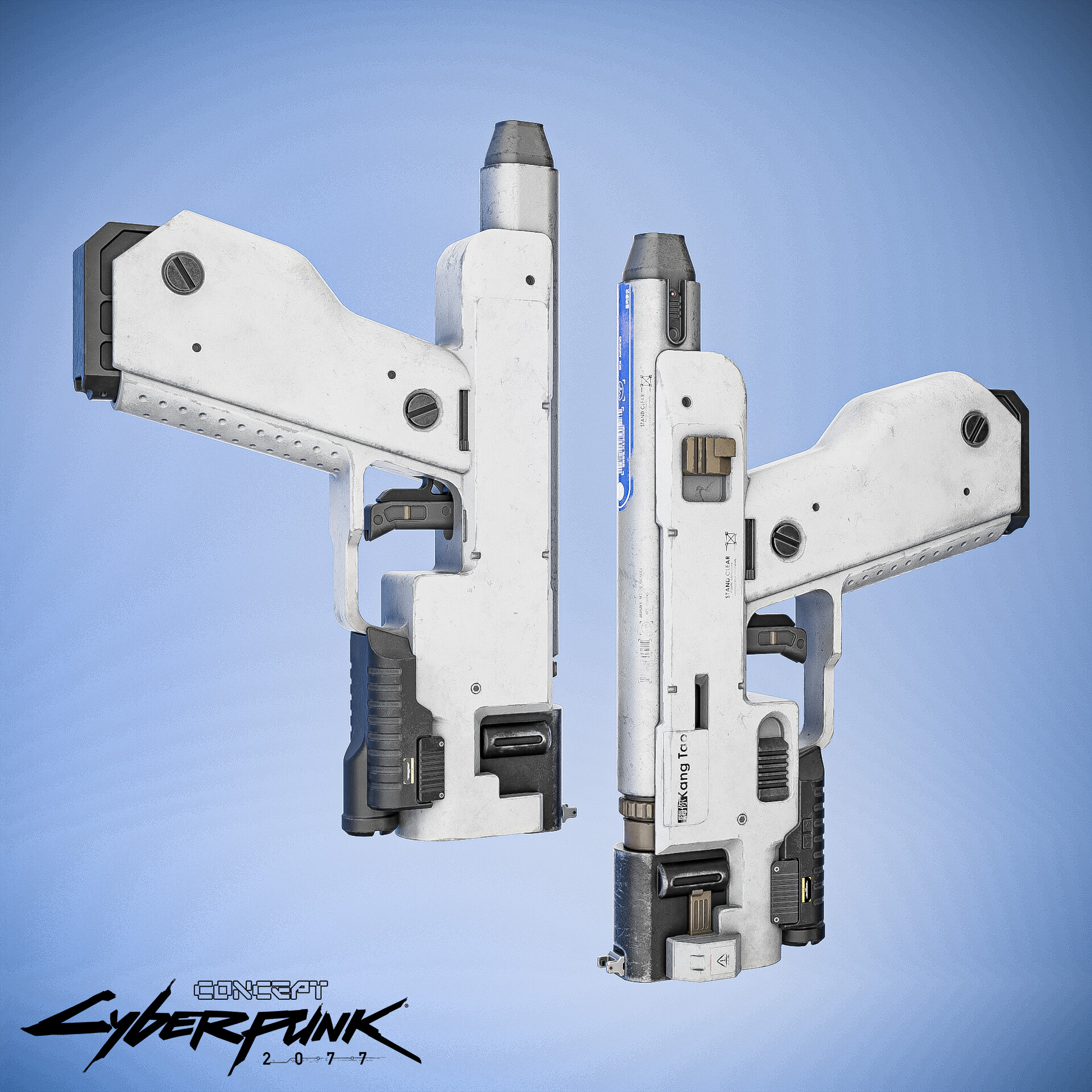 ArtStation - Cyberpunk 2077 Gun | Concept