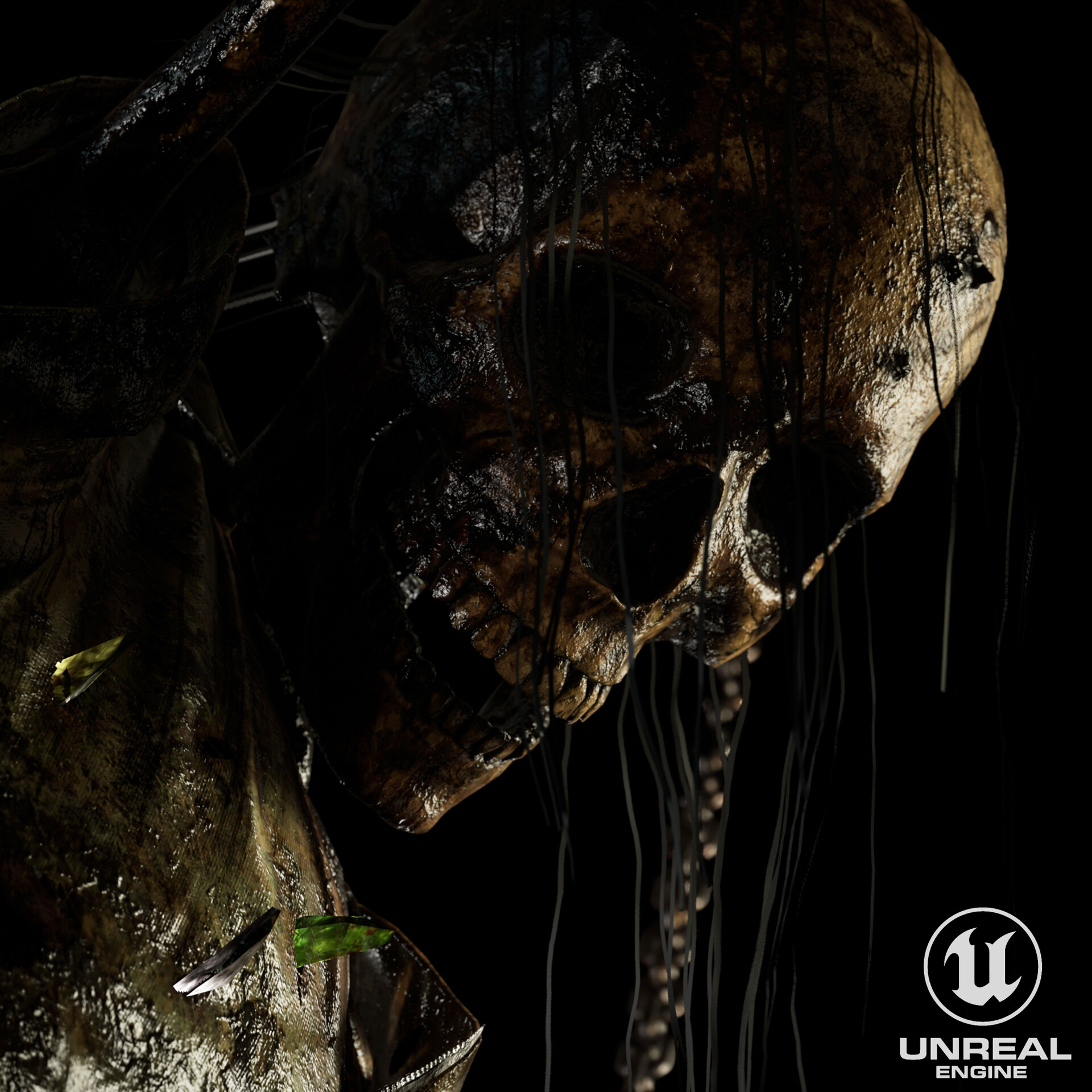 ArtStation - Horror Game Corpse Prop: 3D Real-Time Zombie Asset