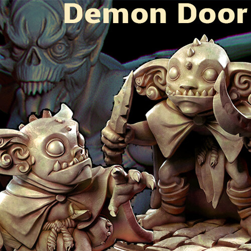 ArtStation - Demon Door