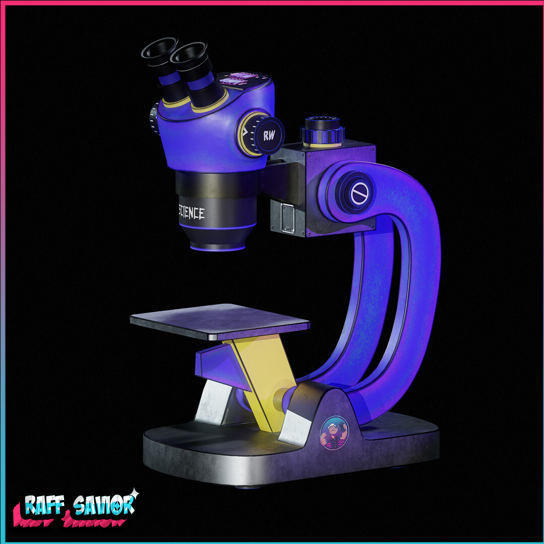 Raff Savior - Neon Microscope