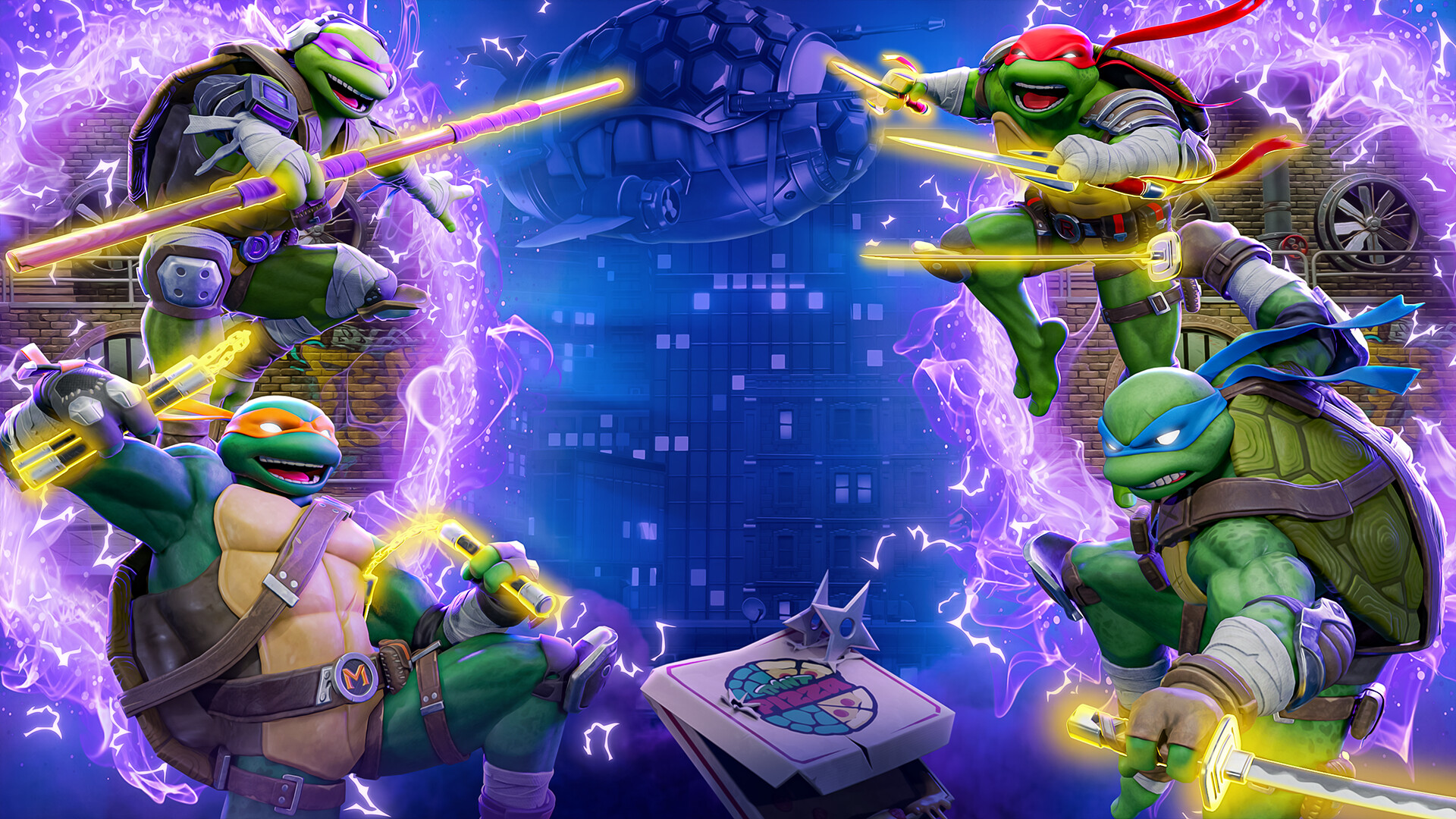 ArtStation - Teenage Mutant Ninja Turtles Key Art Designs