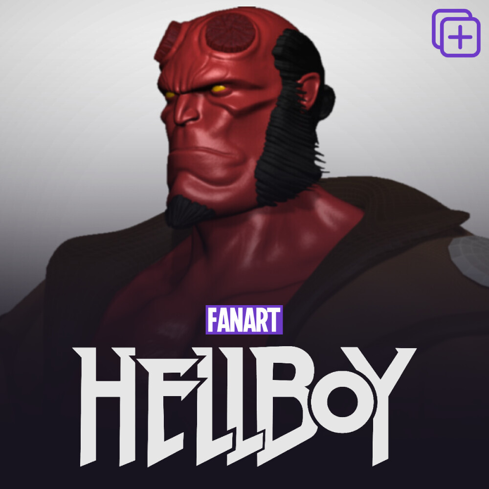 ArtStation - (WORK IN PROGRESS) Hellboy