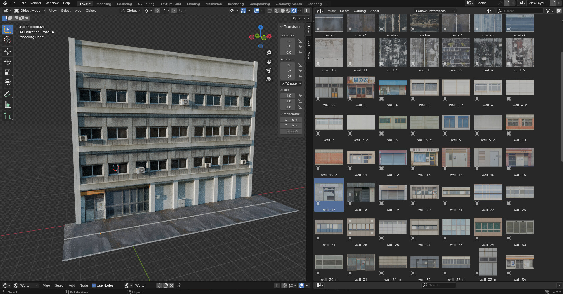 ArtStation - City Building Kit - 120 Realistic Assets for Blender Low ...