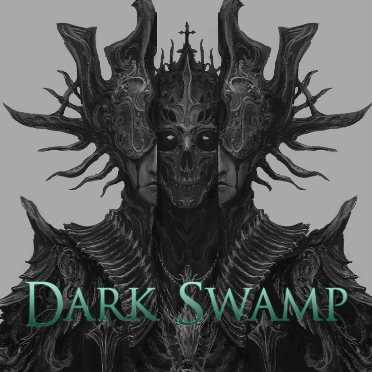 ArtStation - Dark Swamp, sketch