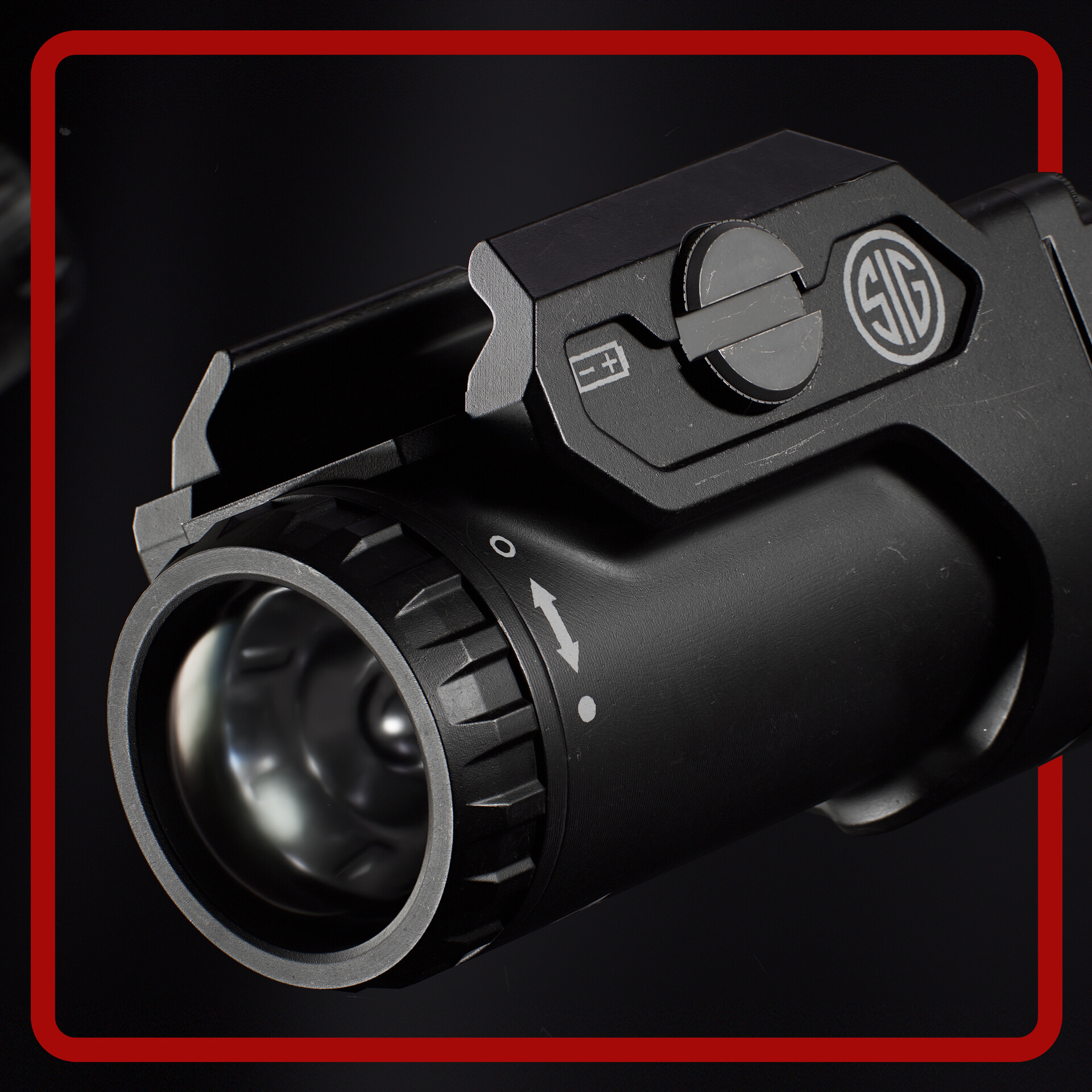 ArtStation - Sig Sauer FOXTROT2R - Tactical Light