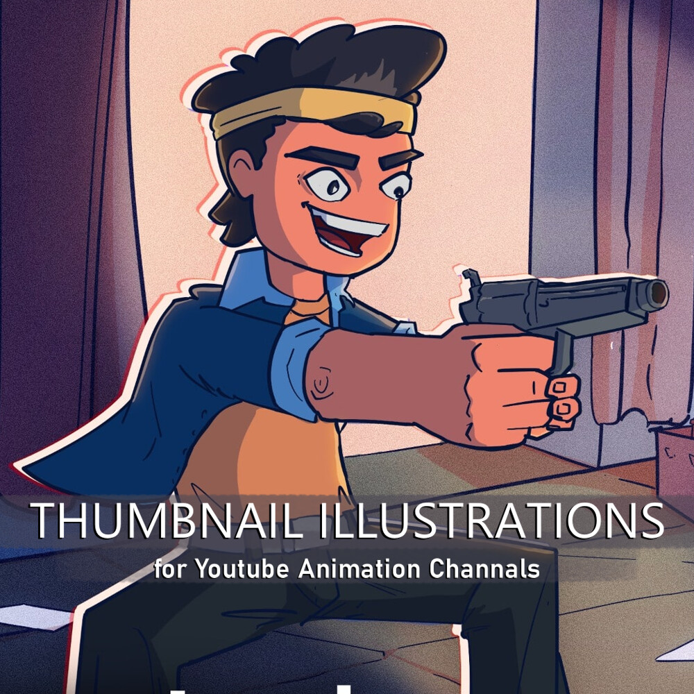 ArtStation - Youtube thumbnail for animated videos 1