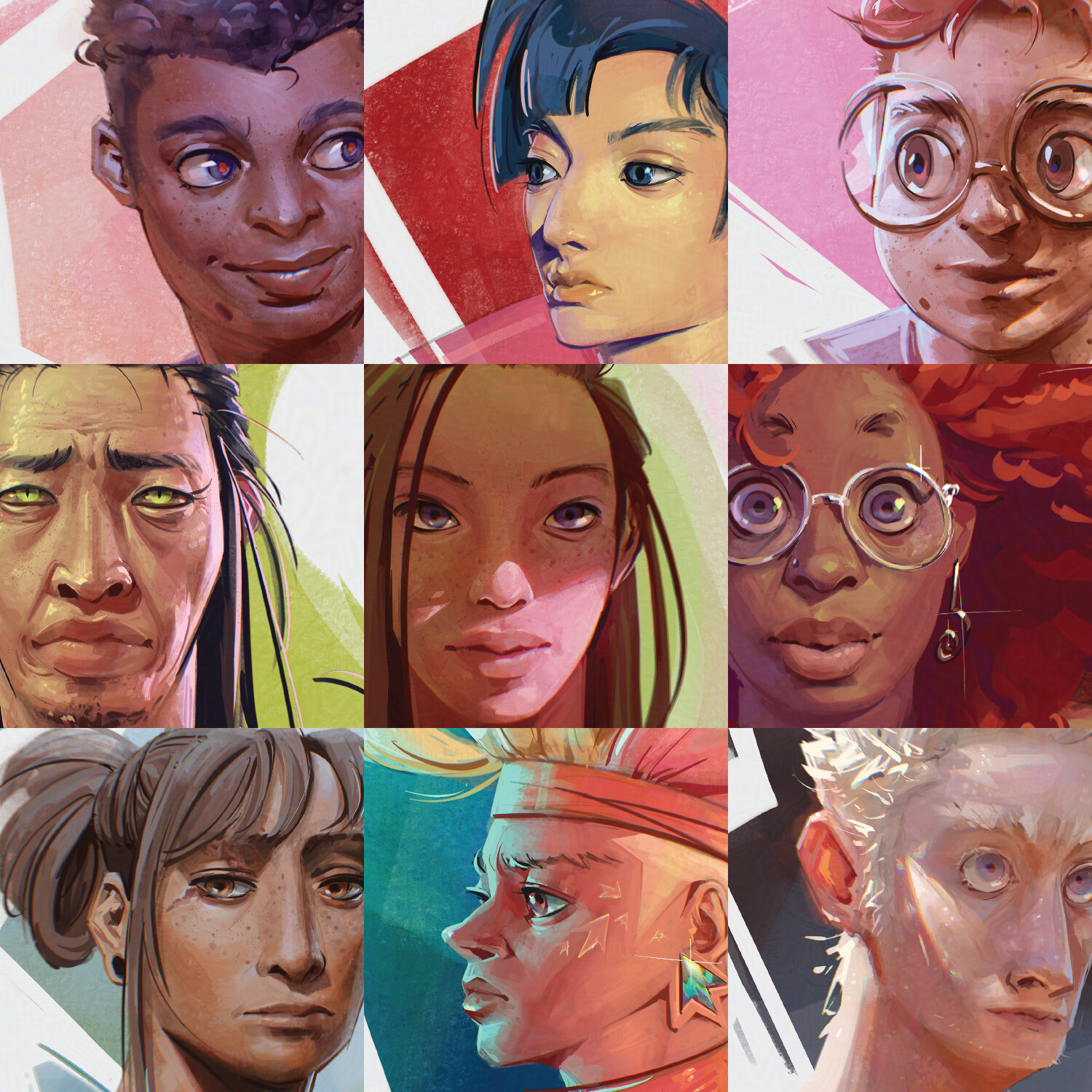 ArtStation - OCs portraits
