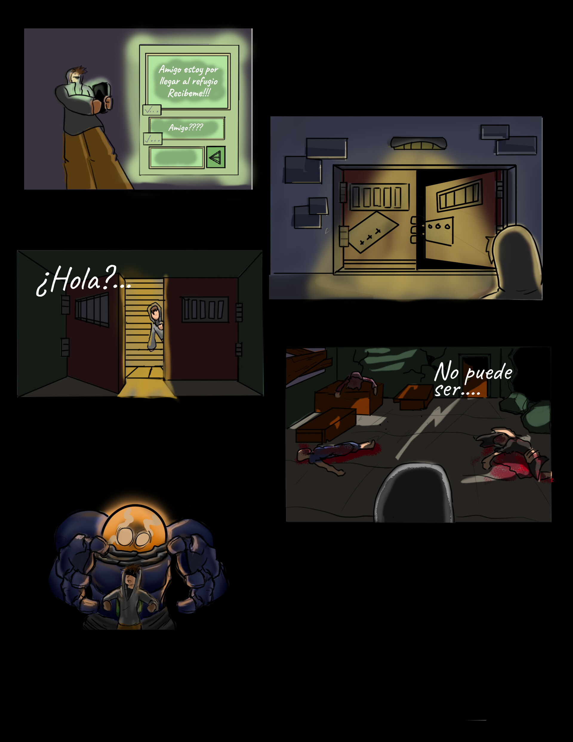 ArtStation - Abduction Intro Scene