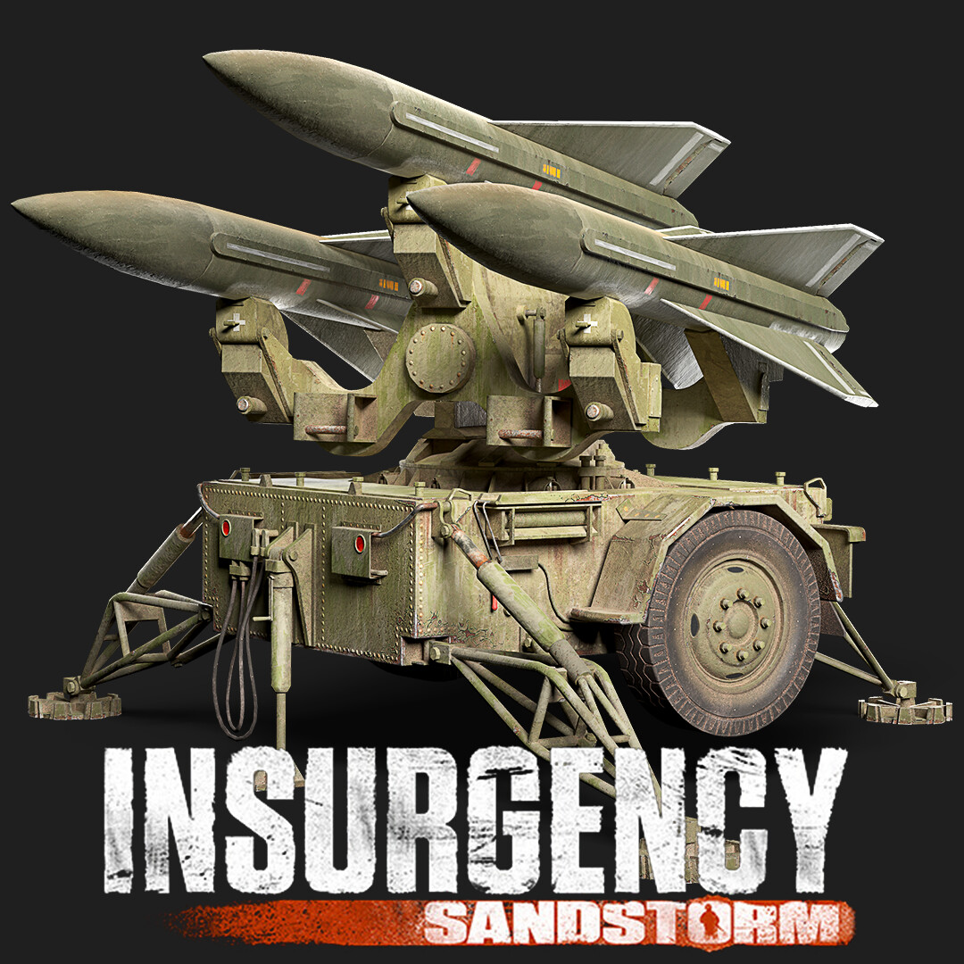 ArtStation - MIM-23 Hawk missile system (game ready)