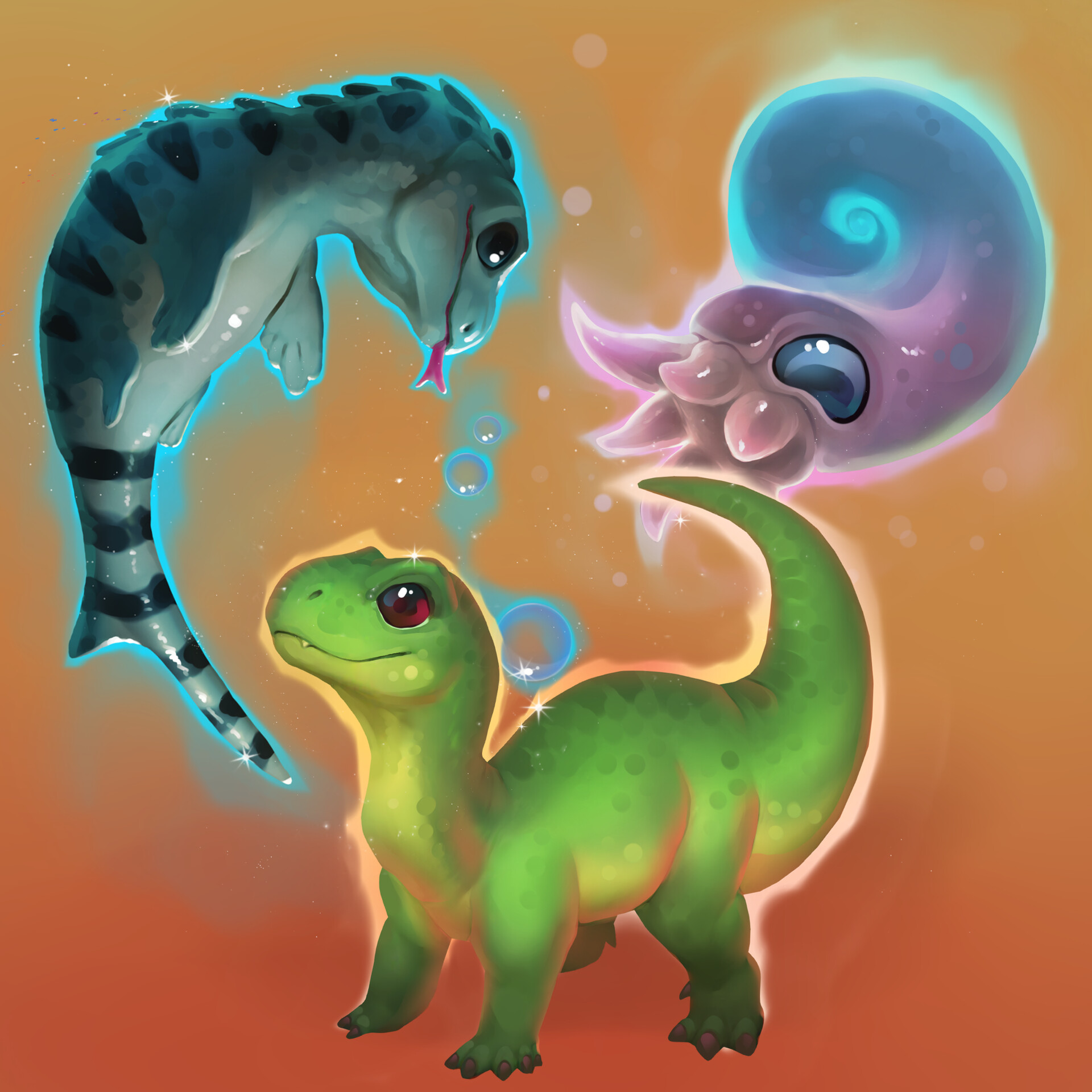 ArtStation - Chibi Dinos Pack-3