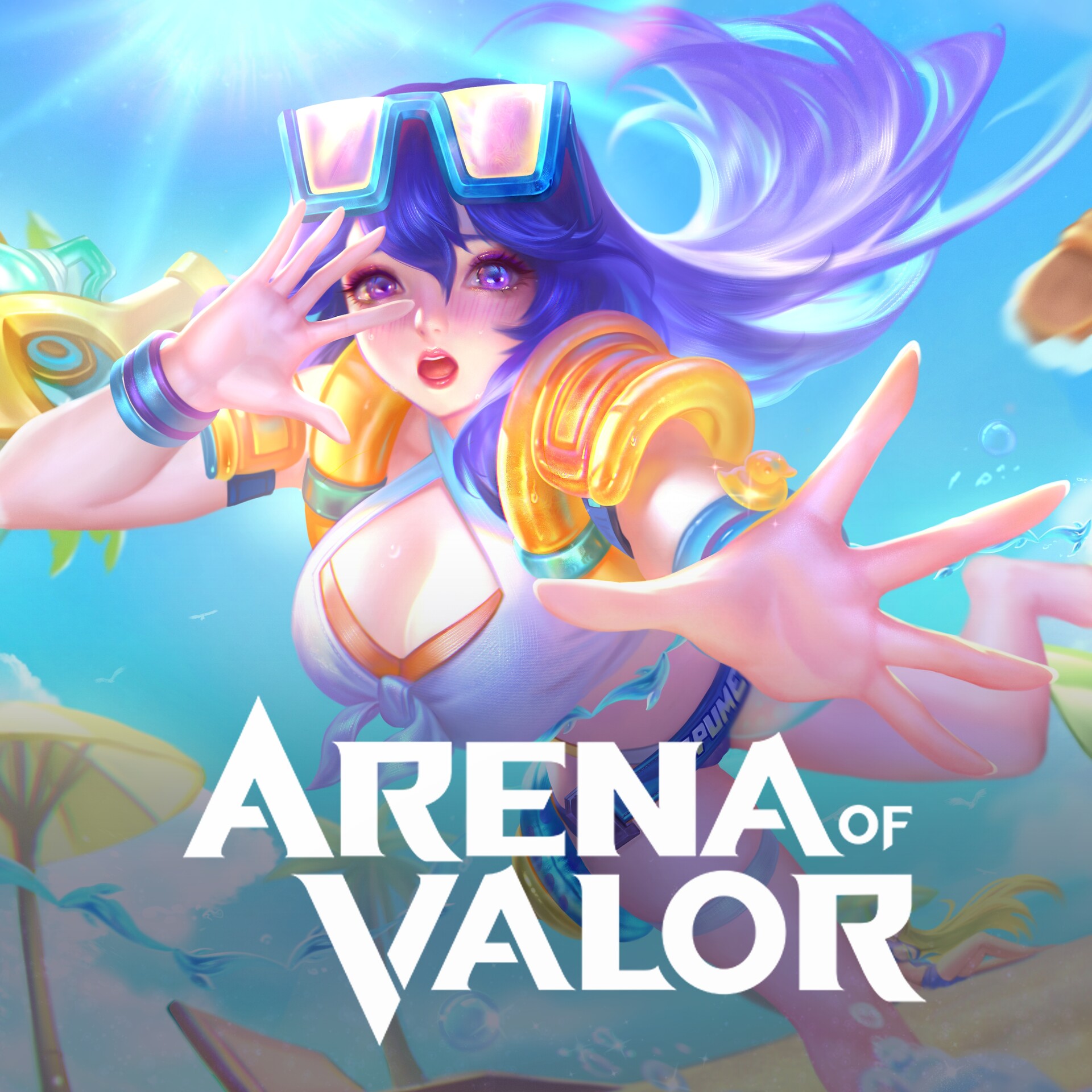 Vexdye Nuclear - Garena AOV promotional art- CELICA & ENZO