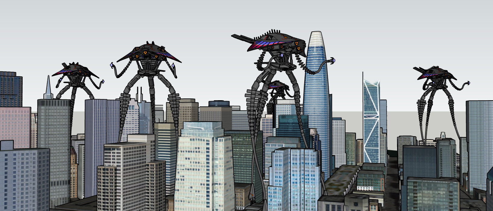 ArtStation - EldeBH Megapod (War of the Worlds)