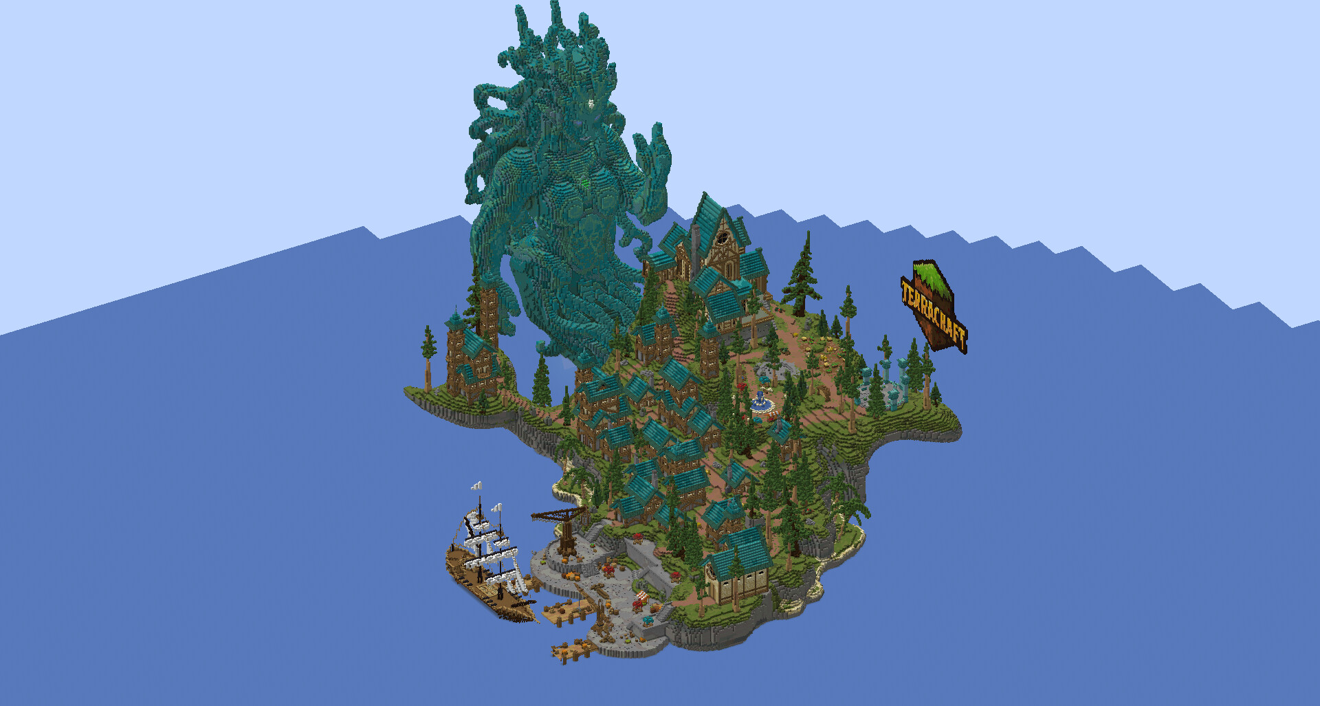 ArtStation - Lobby Minecraft