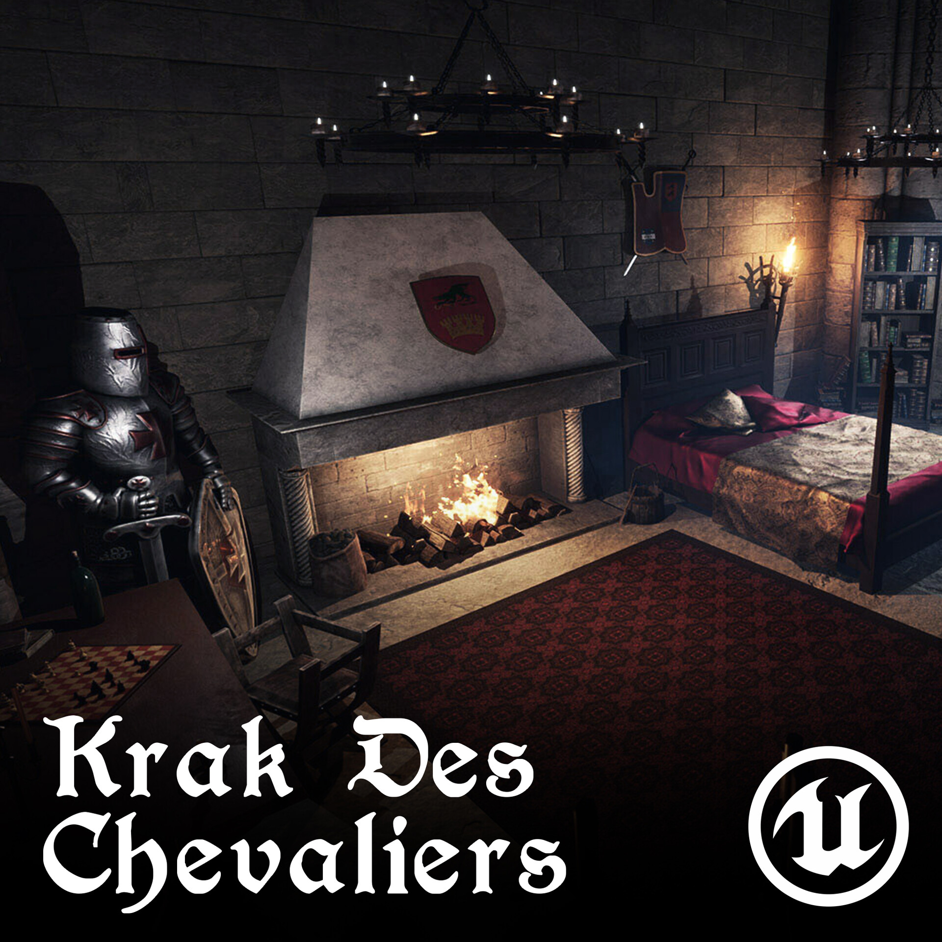 ArtStation - The Grand Master's chambers | Unreal Engine 5 | Krak des ...