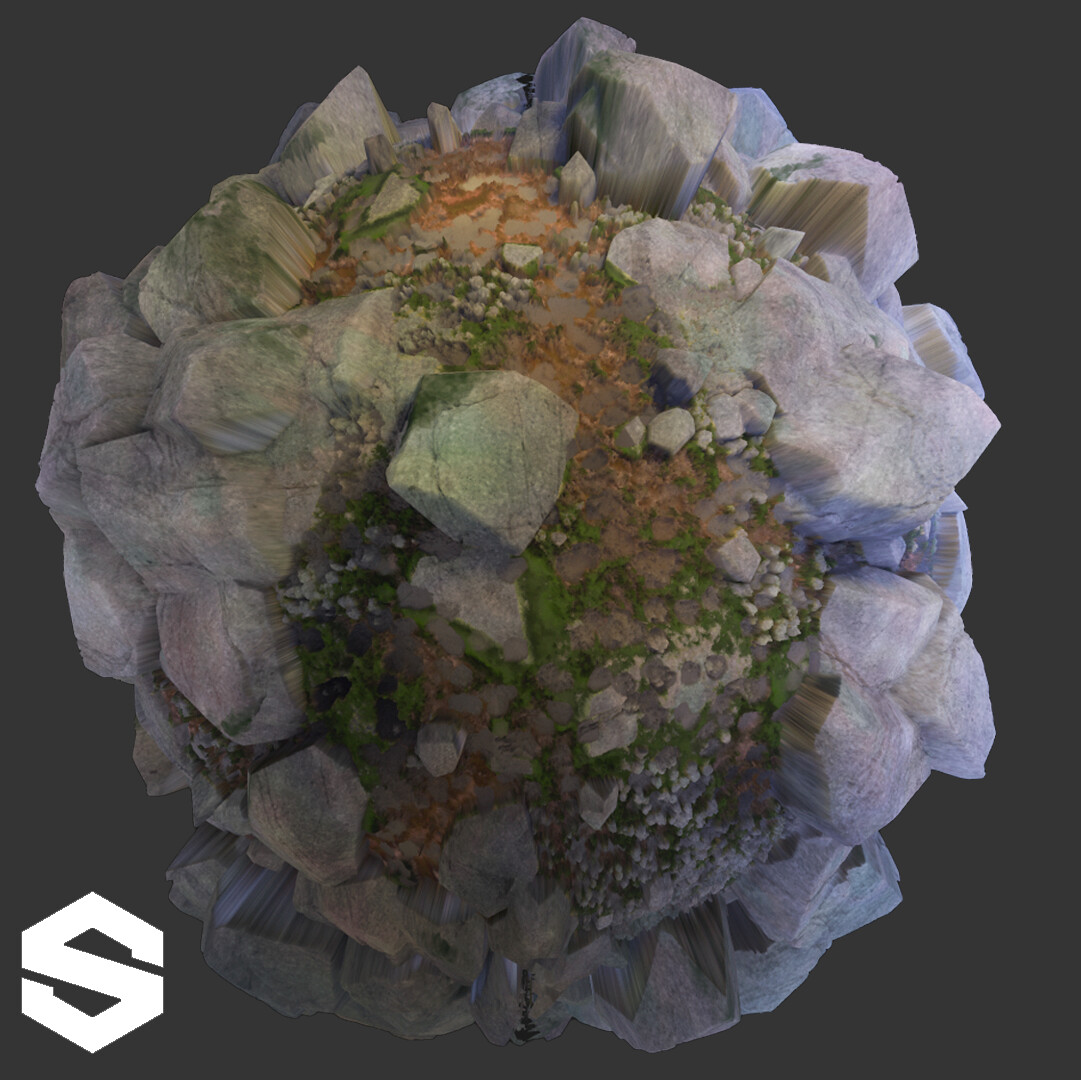 ArtStation - Rock Biome Material