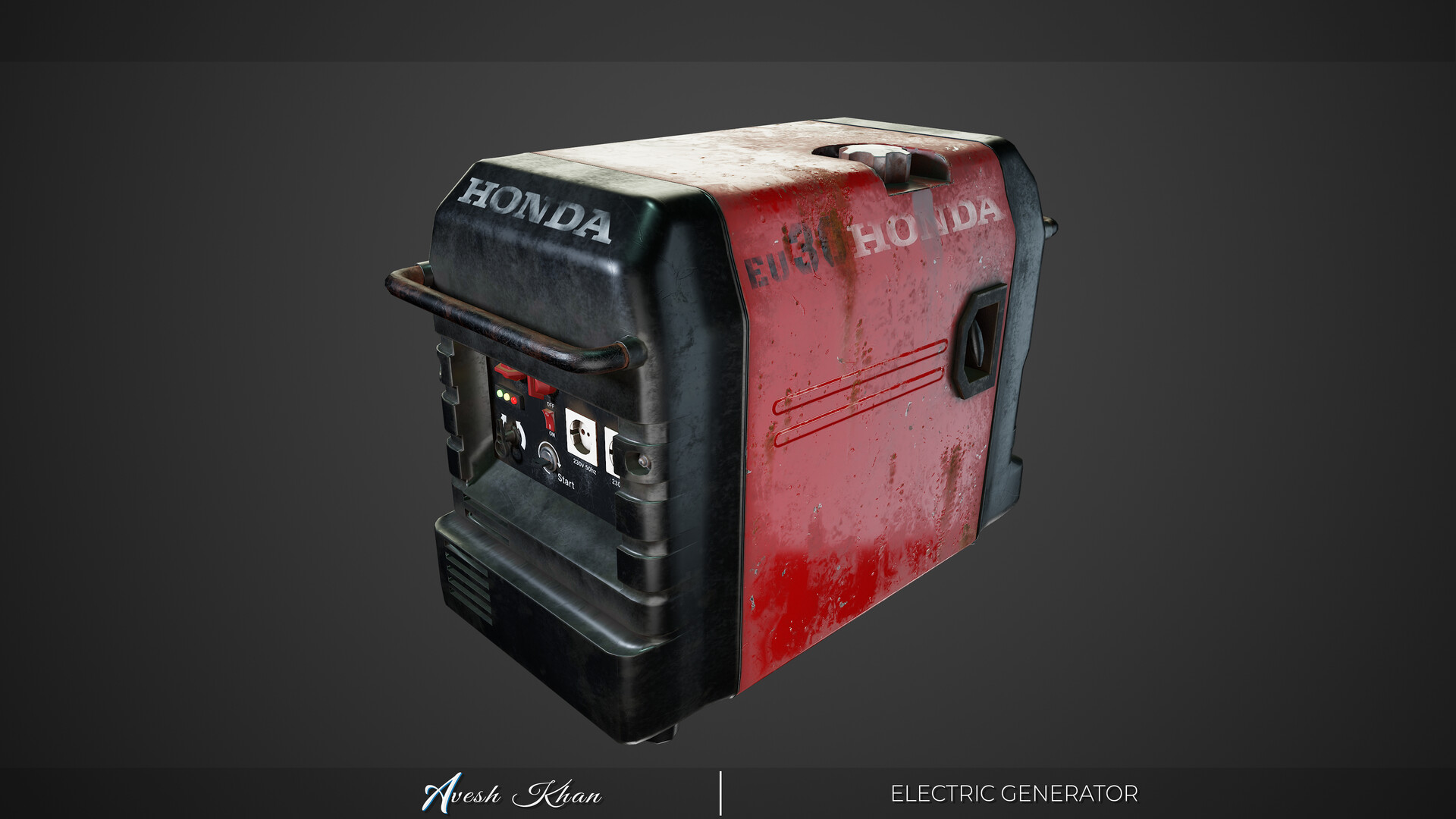 ArtStation - 3D Model: Electric Generator