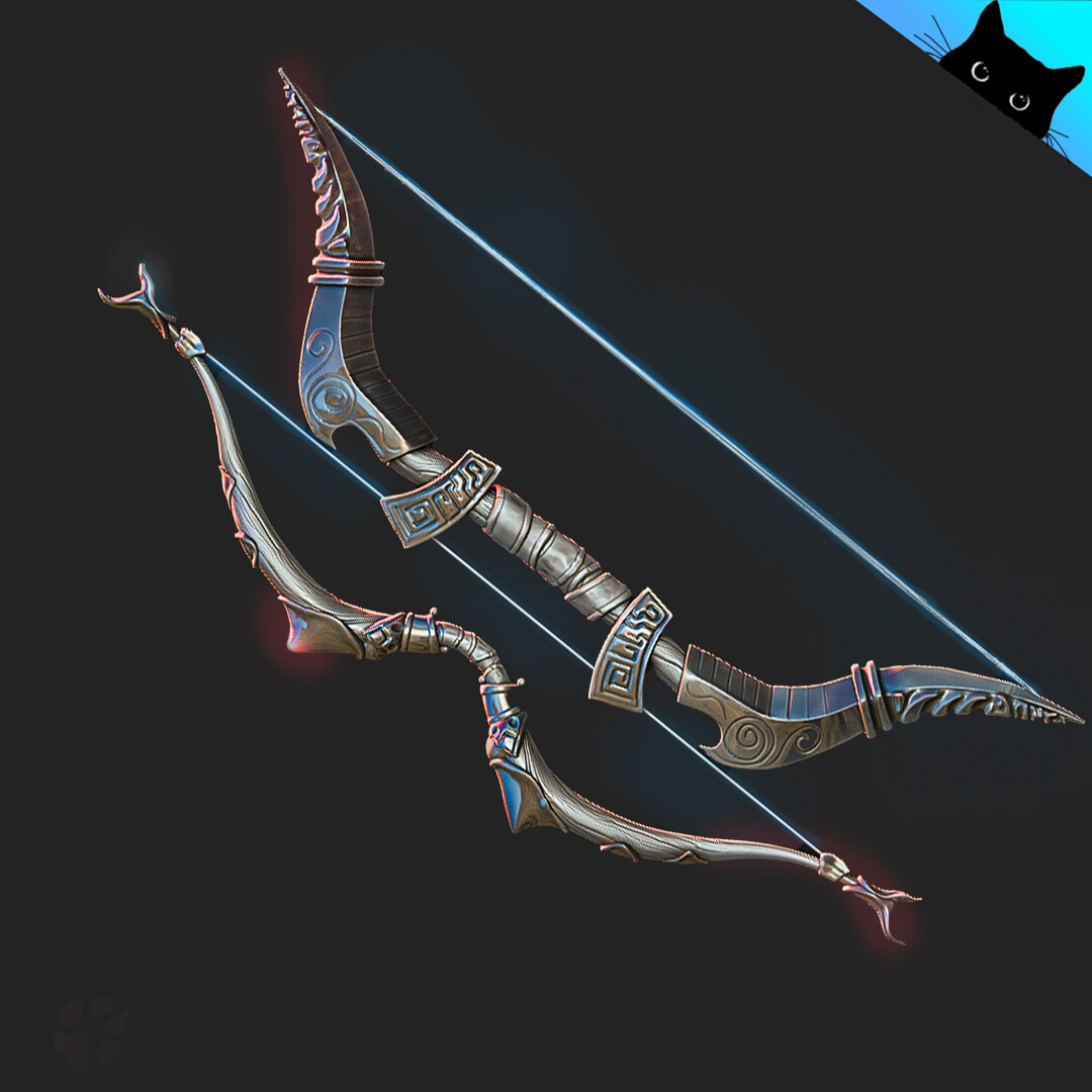 ArtStation - Stylized bows