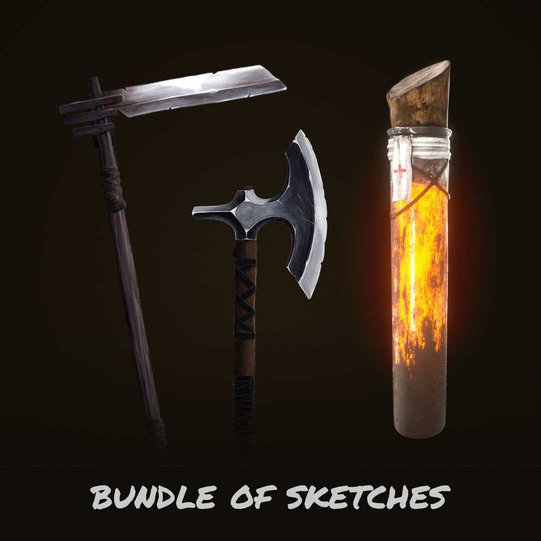 ArtStation - Bundle of sketches