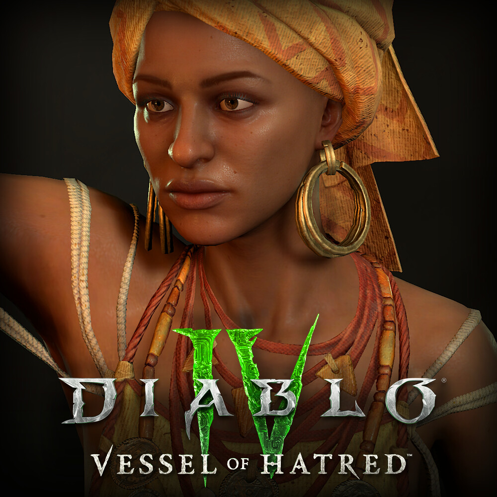 ArtStation - Diablo IV - NPC Teganze Female