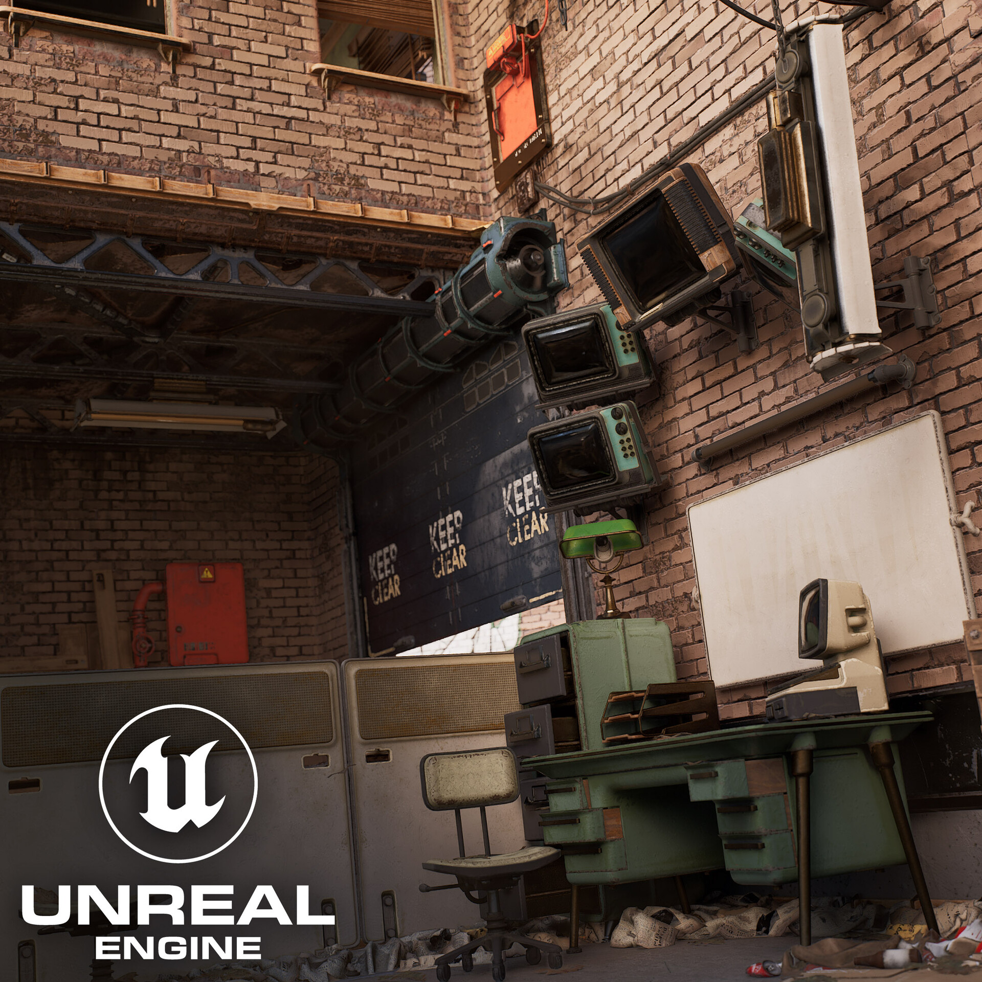 ArtStation - The Projects - Offices (Unreal Engine 5) | Nanite Lumen ...