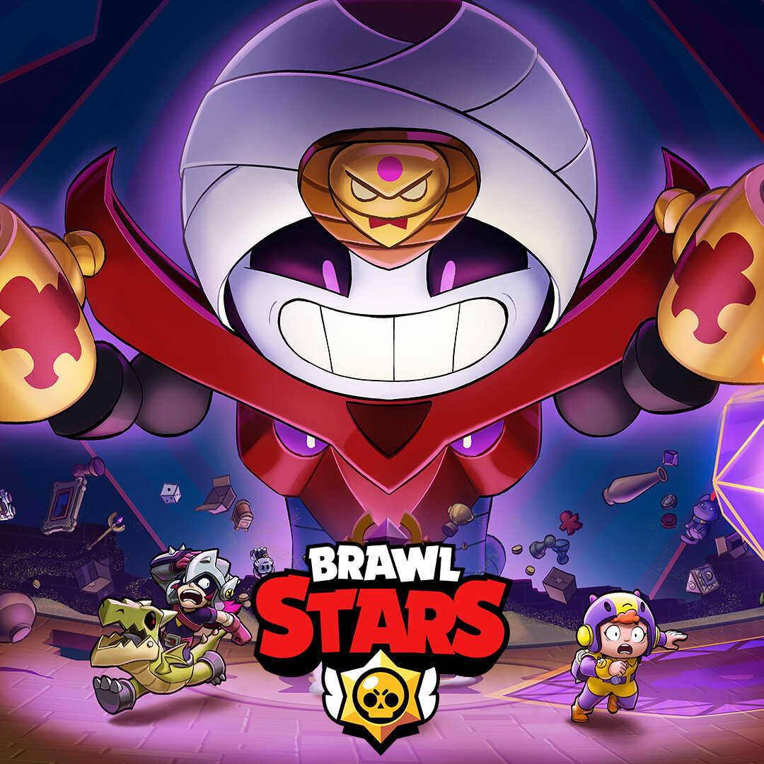 ArtStation - Brawl Stars - Mystic Meeple illustration