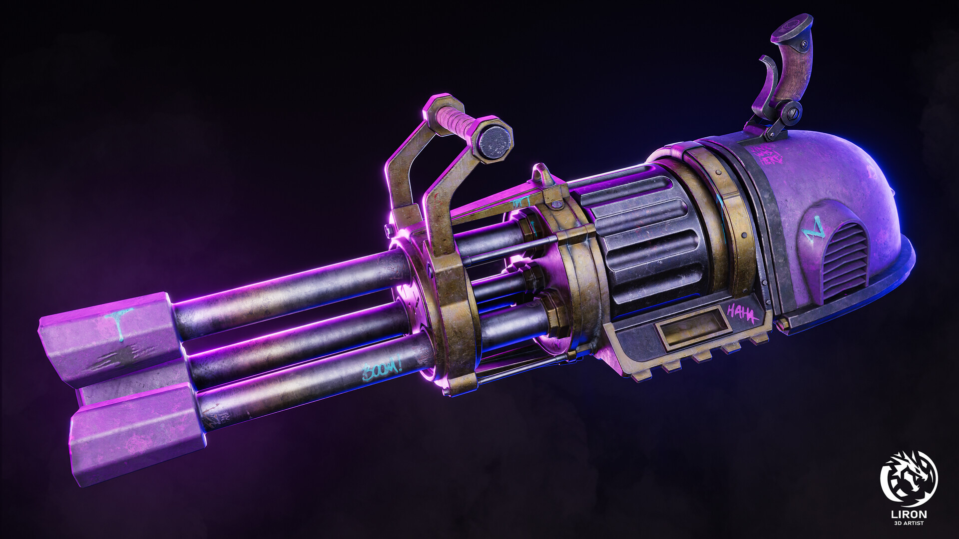 ArtStation - Pow-Pow Jinx (Arcane) (Midpoly Model)